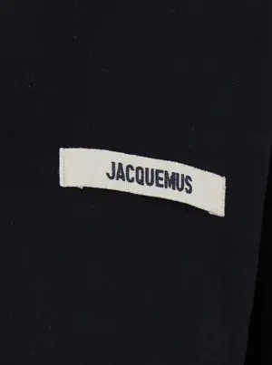 Jacquemus Le Camionneur Half-zip Sweatshirt - Black