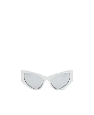 Balenciaga Cat Eye Frame Sunglasses - White