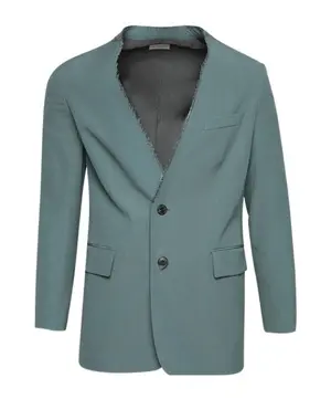 Dries Van Noten Single-breasted Long-sleeved Jacket - No