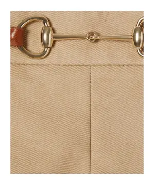 Gucci Pleated Belted Tailored Pants