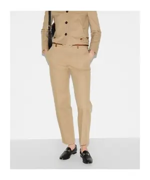 Gucci Pleated Belted Tailored Pants