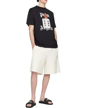 Palm Angels Holly Pin-up Drop Shoulder T-shirt