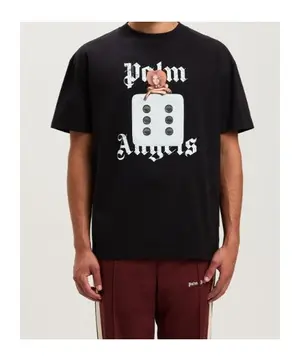 Palm Angels Holly Pin-up Drop Shoulder T-shirt