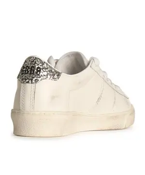 GOLDEN GOOSE Glitter Embellished Low-top Sneakers - Nude