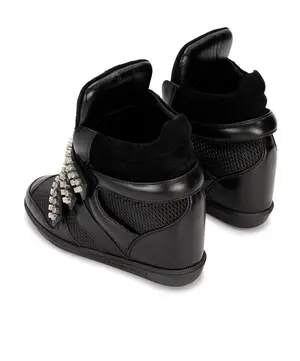 Philipp Plein Logo High-top Sneakers With Studded Straps