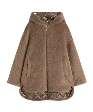 Max Mara Spacefe Quilted Hooded Jacket