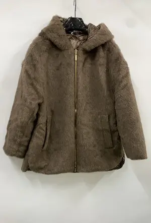 Max Mara Spacefe Quilted Hooded Jacket