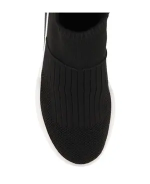Stella McCartney Logo Sock Casual Sneakers - Black