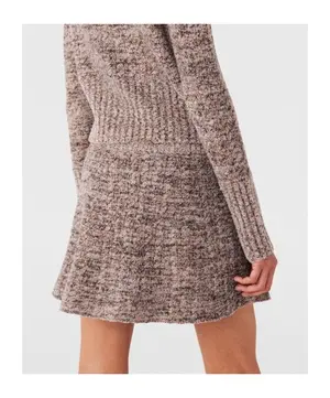 Stella McCartney Ribbed Chunky Knit Mini Skirt
