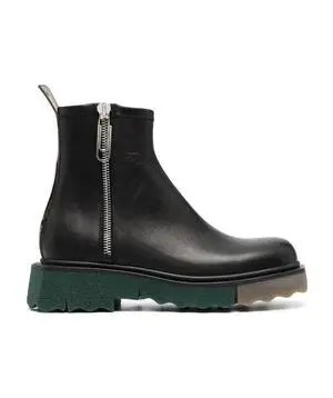 Off-white Logo Boots For Men