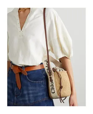 Chloé Woody Small Bucket Bag