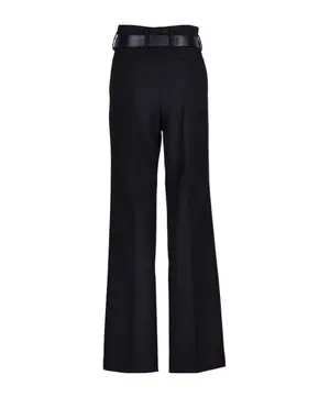 Prada Belted Pleated Trousers
