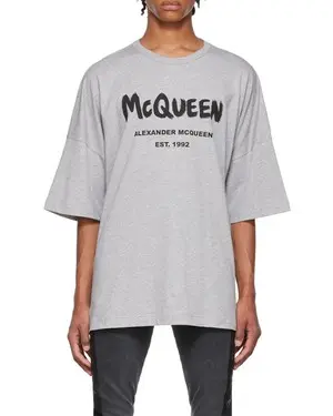 Alexander McQueen Logo Short-sleeved T-shirt