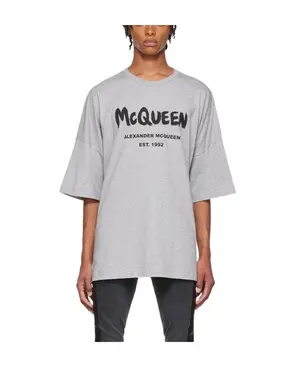 Alexander McQueen Logo Short-sleeved T-shirt