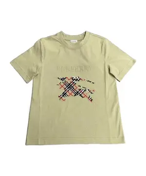 Burberry Embroidered Logo T-shirt - No