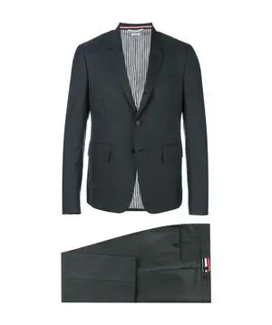 Thom Browne Slim-cut Single-breasted Suit - Grey