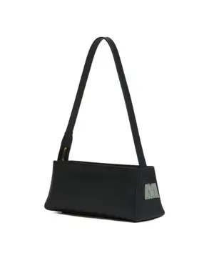 Marni Logo Detailed Shoulder Bag - Black