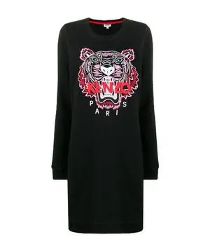 Kenzo Embroidered Mini Dress