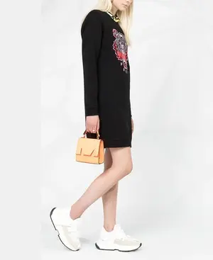 Kenzo Embroidered Mini Dress