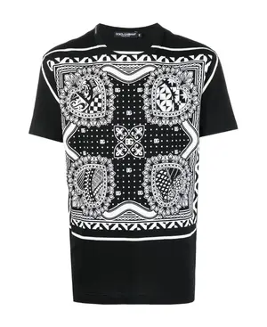 Dolce & Gabbana Archive Manifesto-print T-shirt