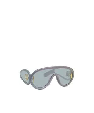 Loewe Shield Frame Sunglasses - Black