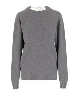 Carven Tie-back Knitted Sweater