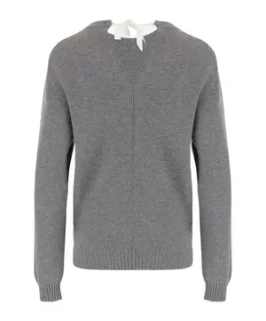 Carven Tie-back Knitted Sweater