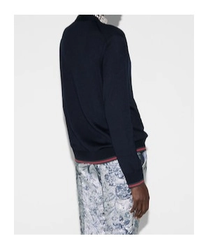 Gucci V-neck Button-up Knit Cardigan