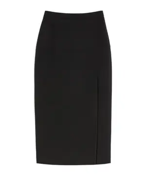 Valentino Garavani Side Slit Midi Skirt
