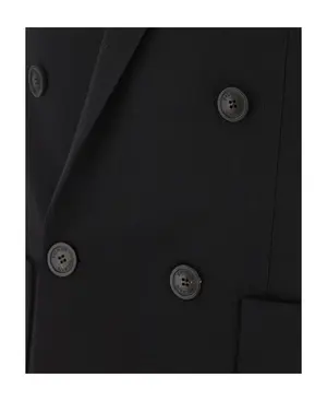 Balmain Double-breasted Blazer - Black