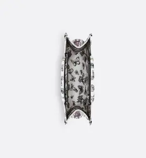 Dior Medium Book Tote - Gray