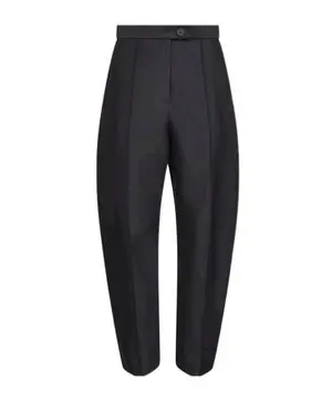 Khaite Pleated Tapered Trousers