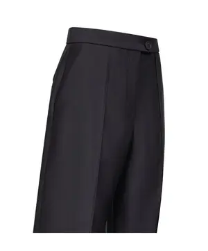 Khaite Pleated Tapered Trousers