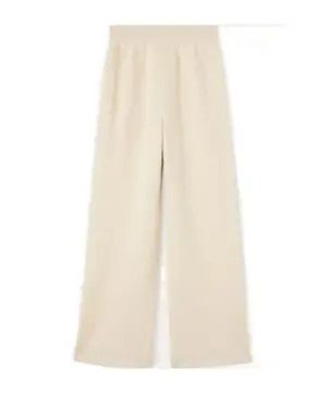 Loro Piana Rib-knitted Elastic Waist Casual Pants