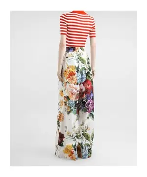Dolce & Gabbana Striped Short-sleeved Polo Shirt