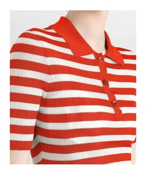 Dolce & Gabbana Striped Short-sleeved Polo Shirt