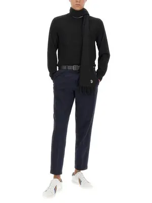 Paul Smith Crewneck Jumper With Side Embroidery