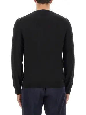 Paul Smith Crewneck Jumper With Side Embroidery