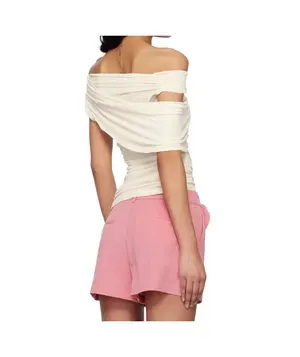 Blumarine Jersey Sablé Blouse