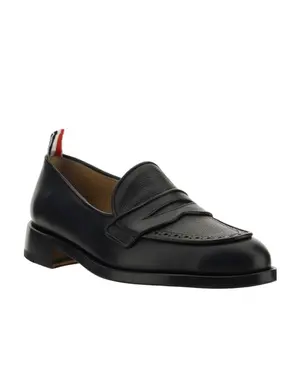 Thom Browne Penny Loafers - Black