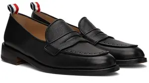 Thom Browne Penny Loafers - Black
