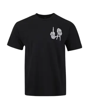 LOCAL AUTHORITY LA Logo Short-sleeved T-shirt - Black