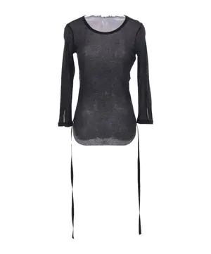 ANN DEMEULEMEESTER Trina Drawstring Crewneck T-shirt