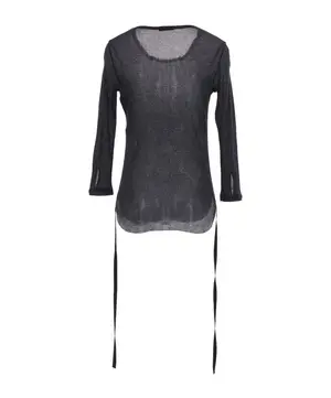 ANN DEMEULEMEESTER Trina Drawstring Crewneck T-shirt