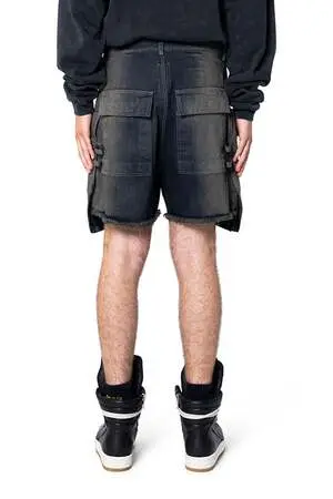 Rick Owens Stefan Cargo Shorts - Black