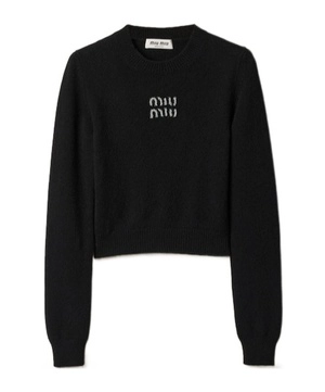 Miu Miu Round Neck Sweaters For Women