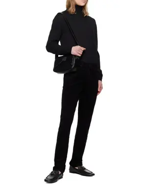 Dolce & Gabbana Logo Tag Zipped Messenger Bag