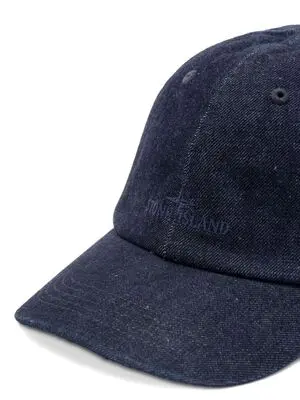 Stone Island Embroidered Logo Baseball Cap