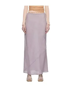 BASERANGE Patchwork Midi Skirt
