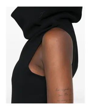 Jacquemus Cowl Neck Sleeveless Midi Dress